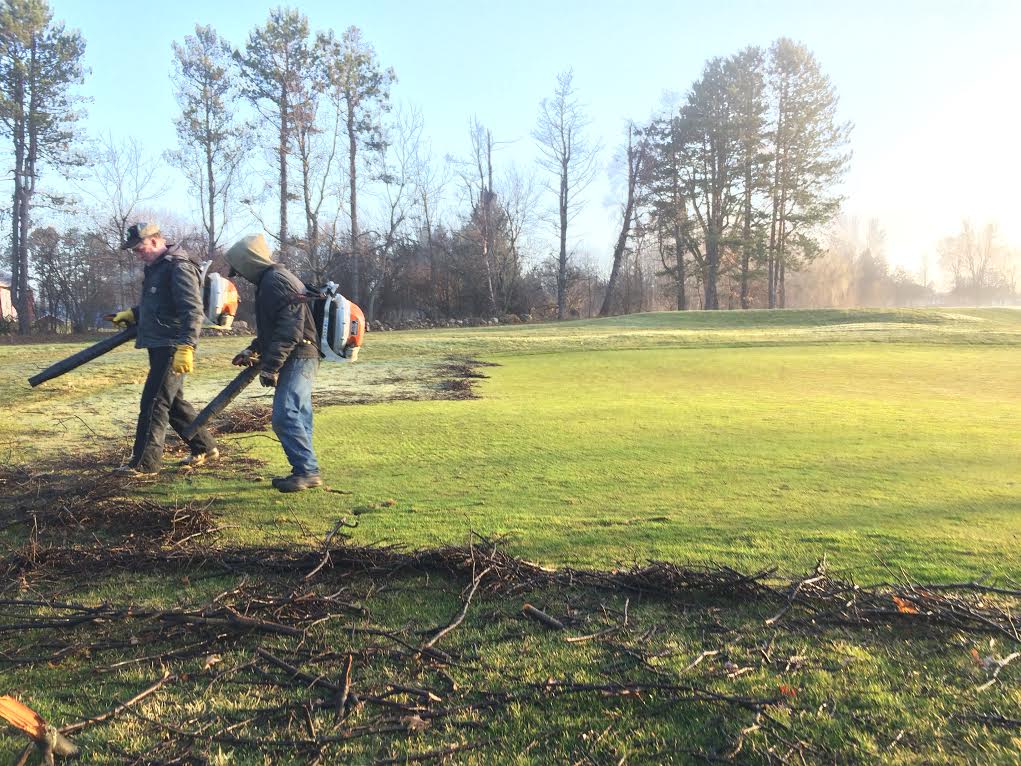 Spring Clean-up | Golf Course Management